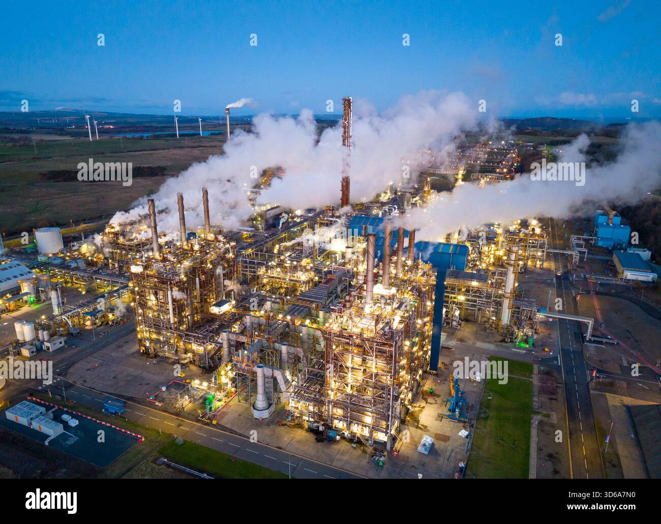 Cowdenbeath, Fife, Scotland, UK. 19th November, 2025. Exterior views of ...