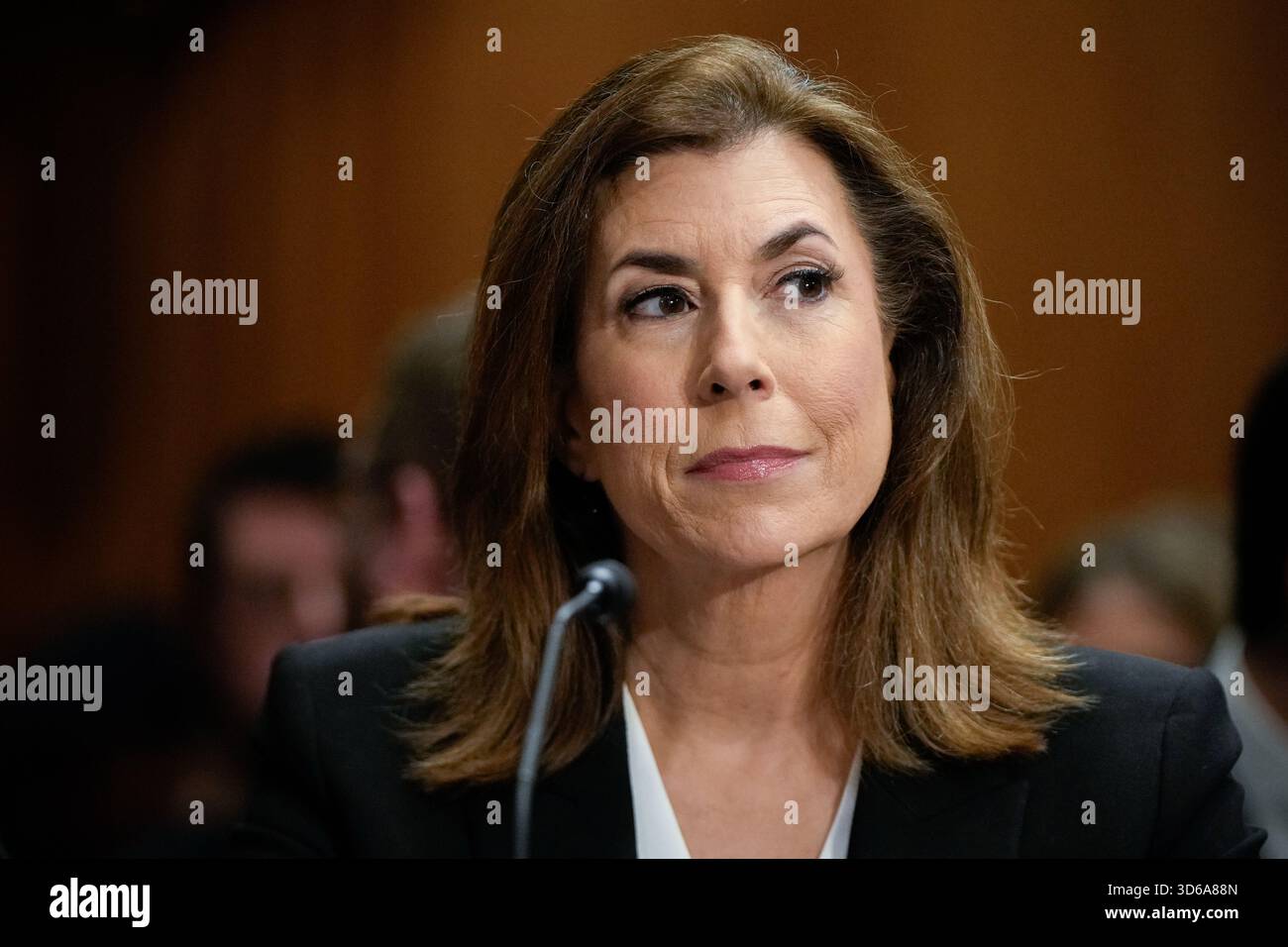 Tammy Bruce arrives to a Senate Foreign Relations Committee ...