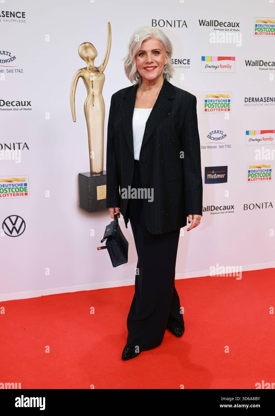 19 November 2025, Hamburg: Birgit Schrowange, presenter, attends the ...