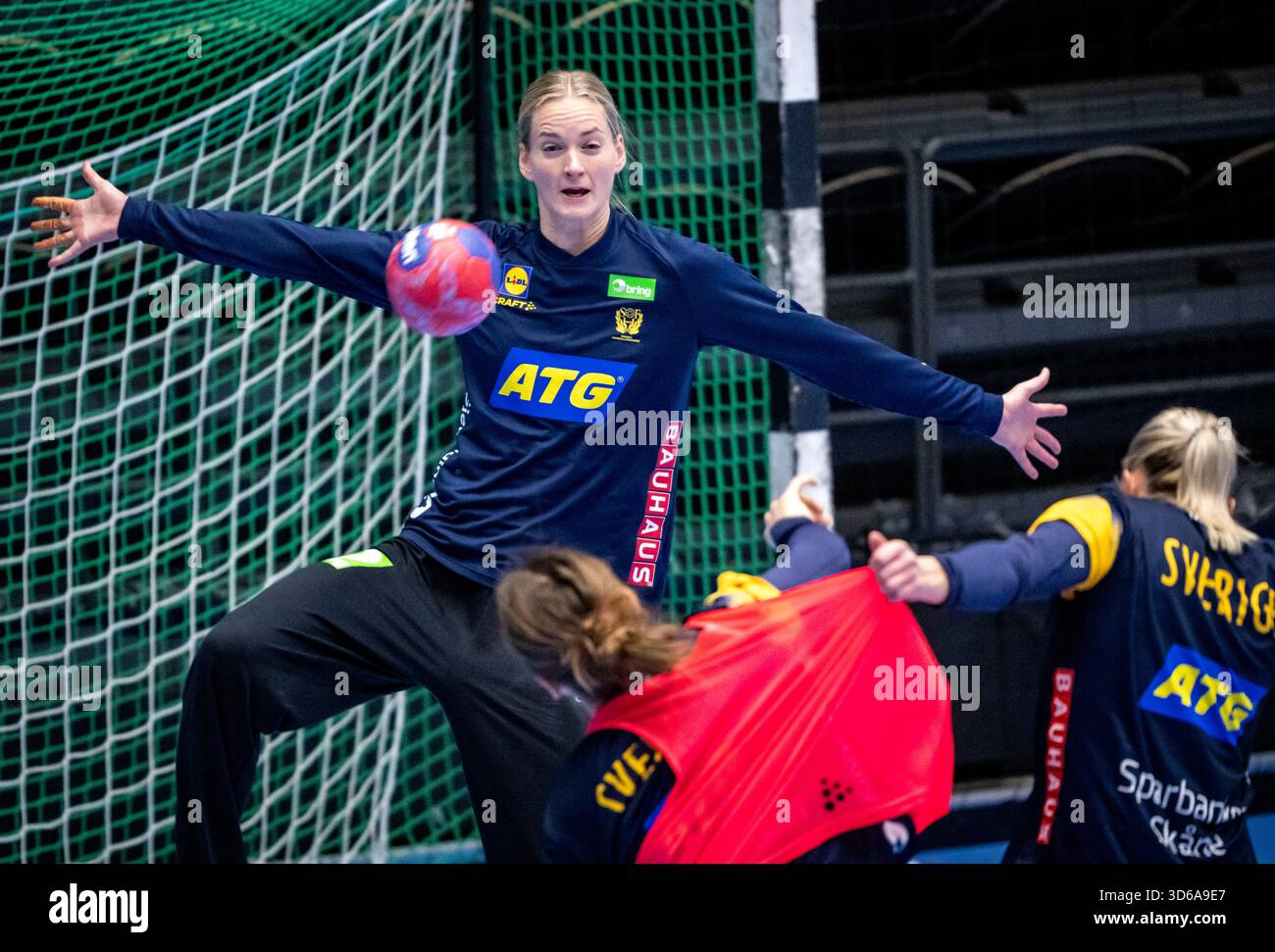 HALMSTAD 2025-11-19 Johanna Bundsen (1) during Wednesday's training ...