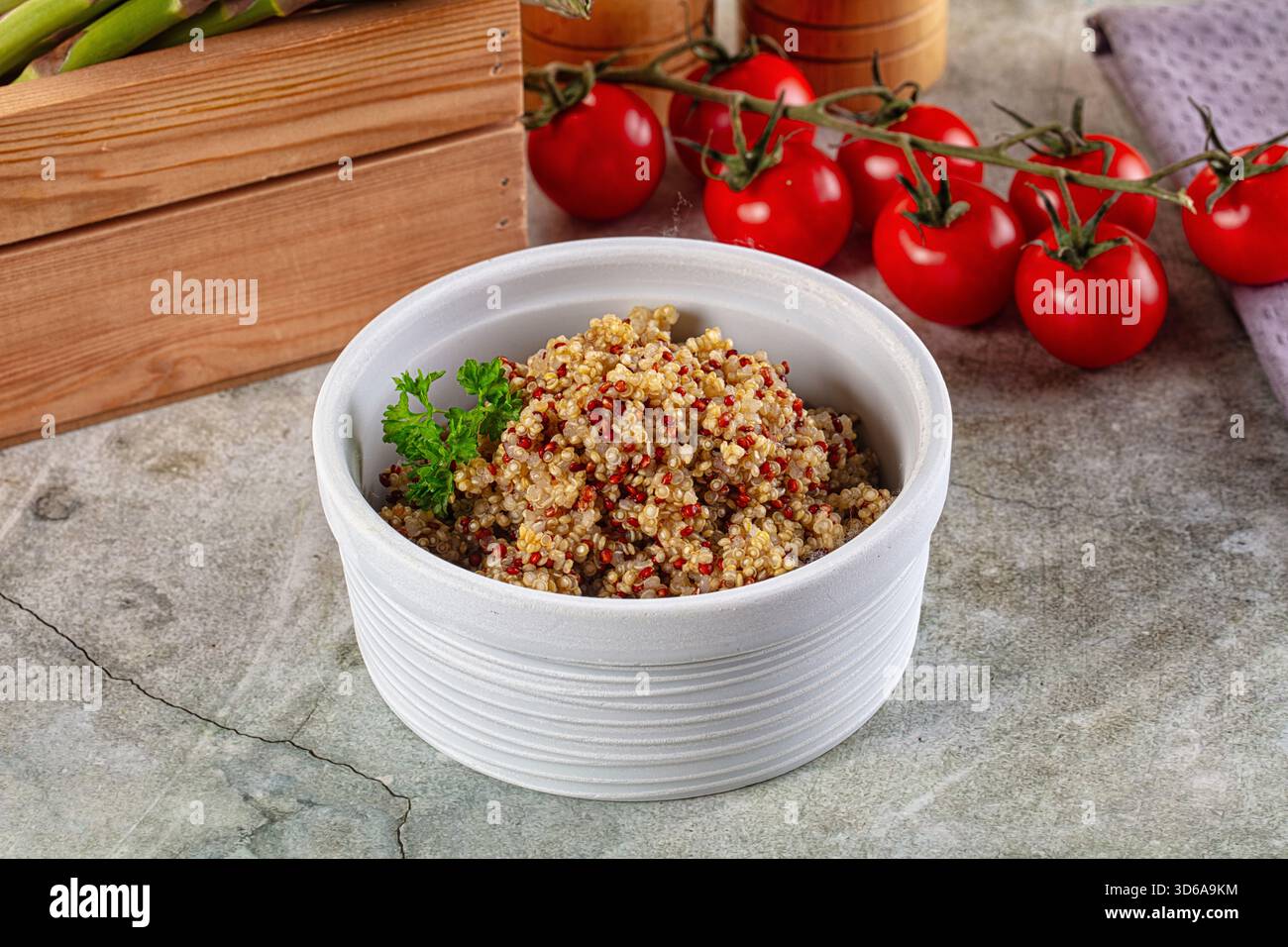 Vegan super food boiled hi-res stock photography and images - Alamy