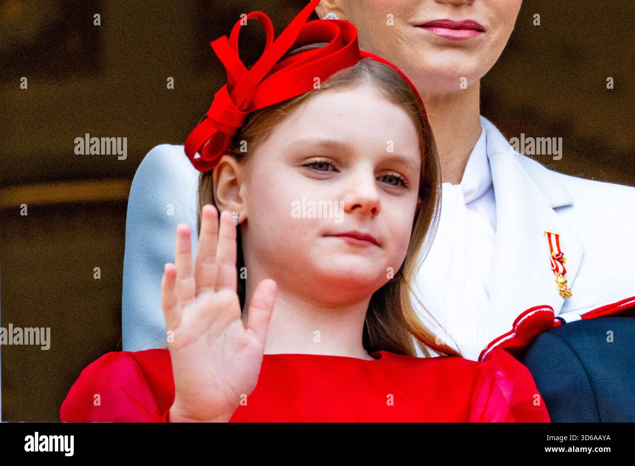 Princess Gabriella during the Army Parade, as part of the official ...