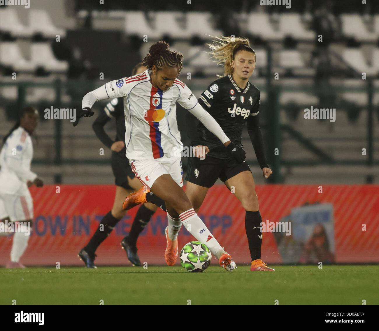 Marie-Antoniete Katoto of OL Lyonnes during the UEFA Women's Champions ...