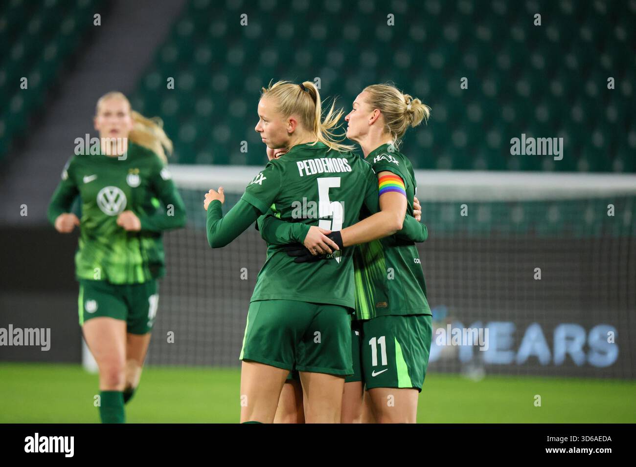 Wolfsburg, Germany November 19, 2025: Champions League - Women - 2025 / ...