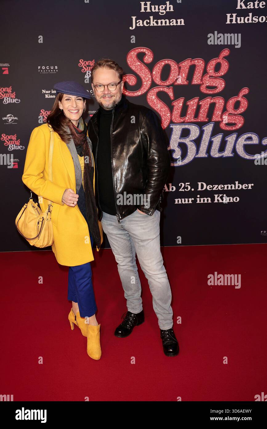 Ulrike Frank and Marc Schubring attend the „Song Sung Blue“ premiere at ...