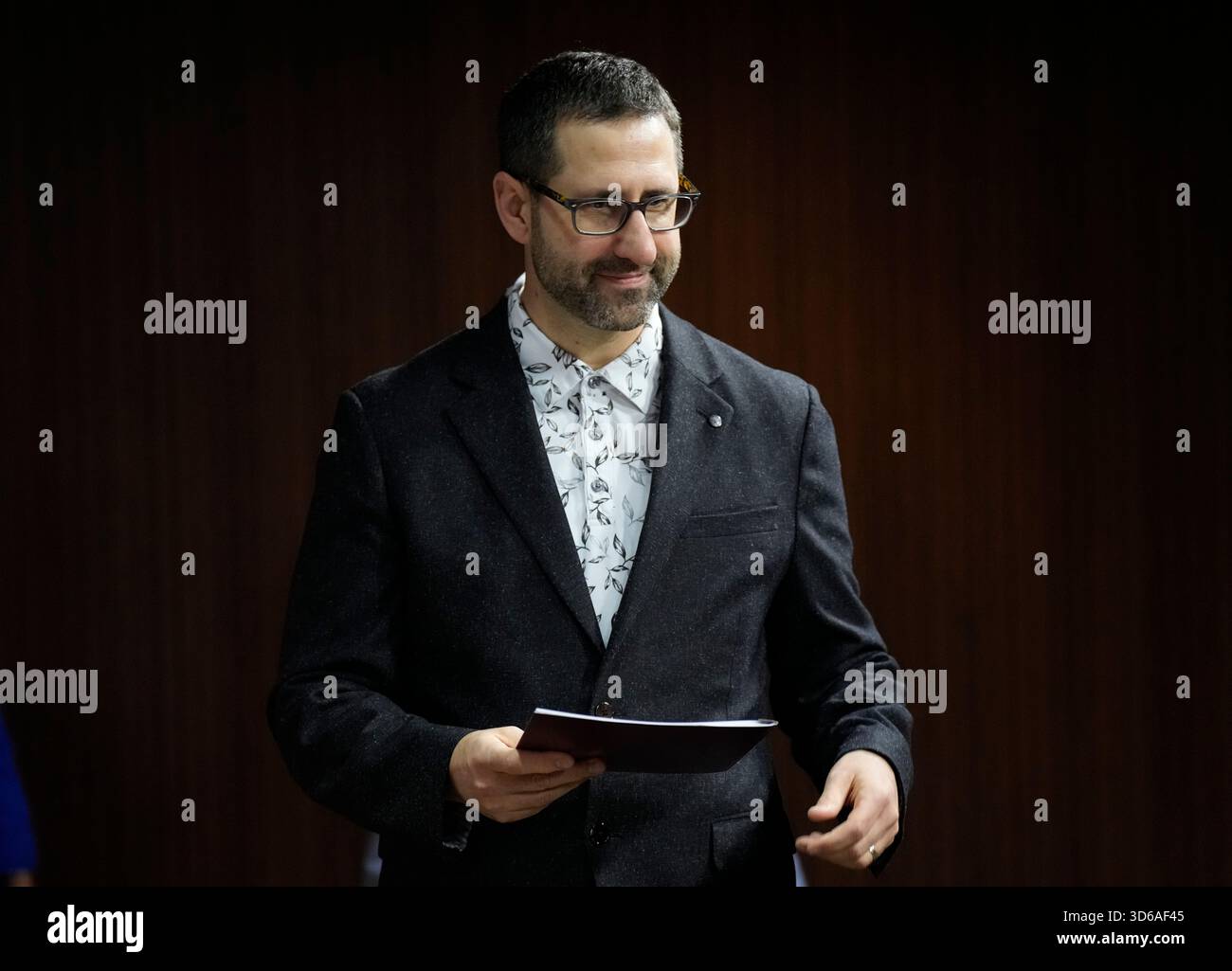 Benjamin Roebuck, the Federal Ombudsperson for Victims of Crime is seen ...