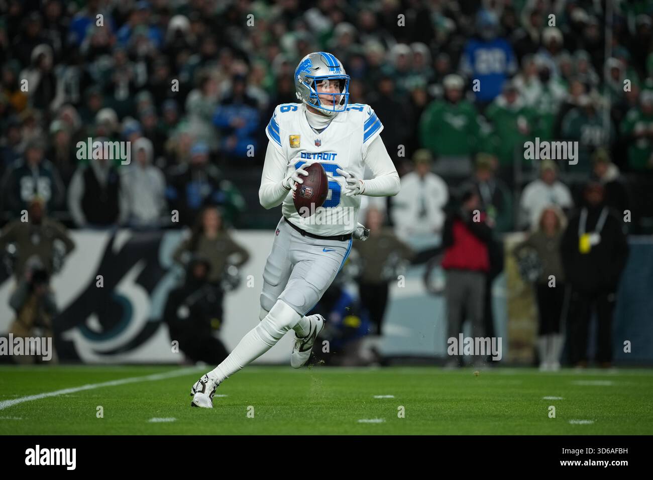 Detroit Lions' Jared Goff plays during an NFL football game against the ...