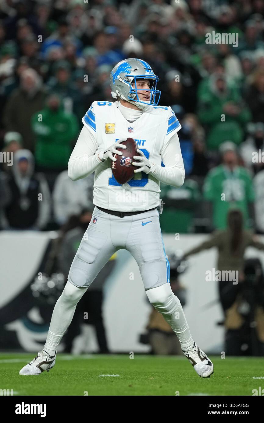 Detroit Lions' Jared Goff plays during an NFL football game against the ...