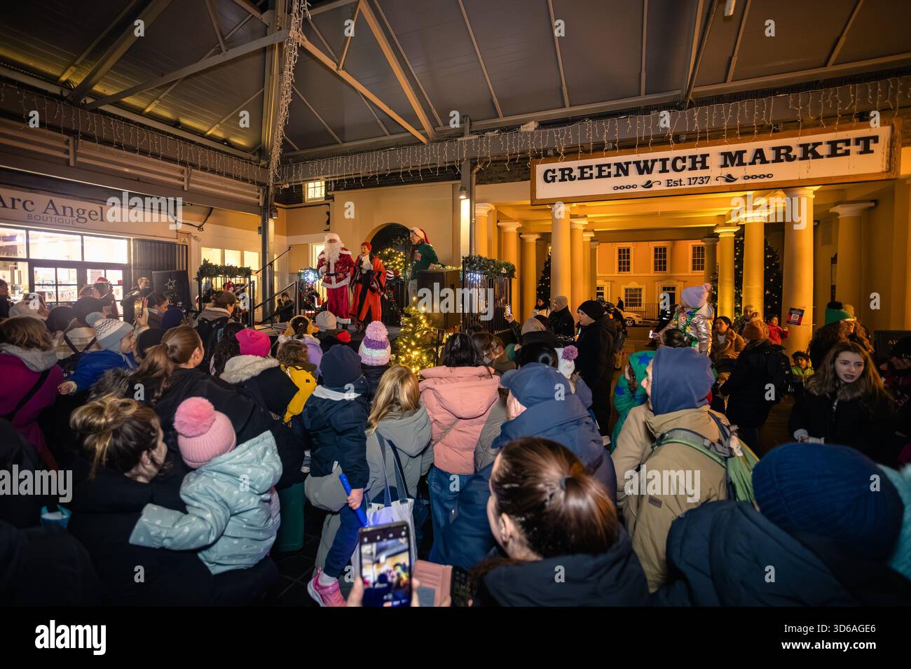 Guests and VIPs attend the Big Syn International Film Festival awards ...