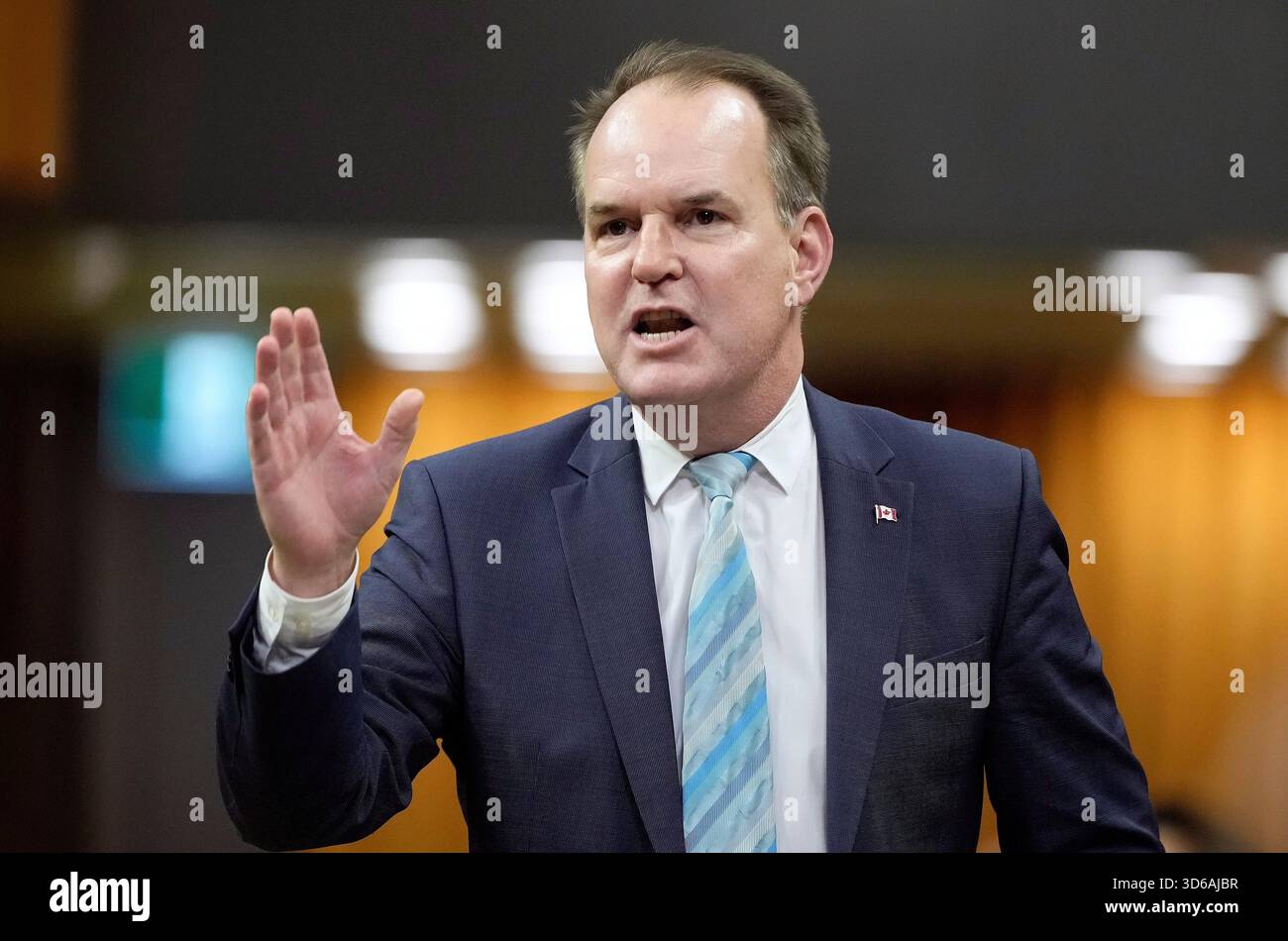 Leader of the Government in the House of Commons Steven MacKinnon rises ...