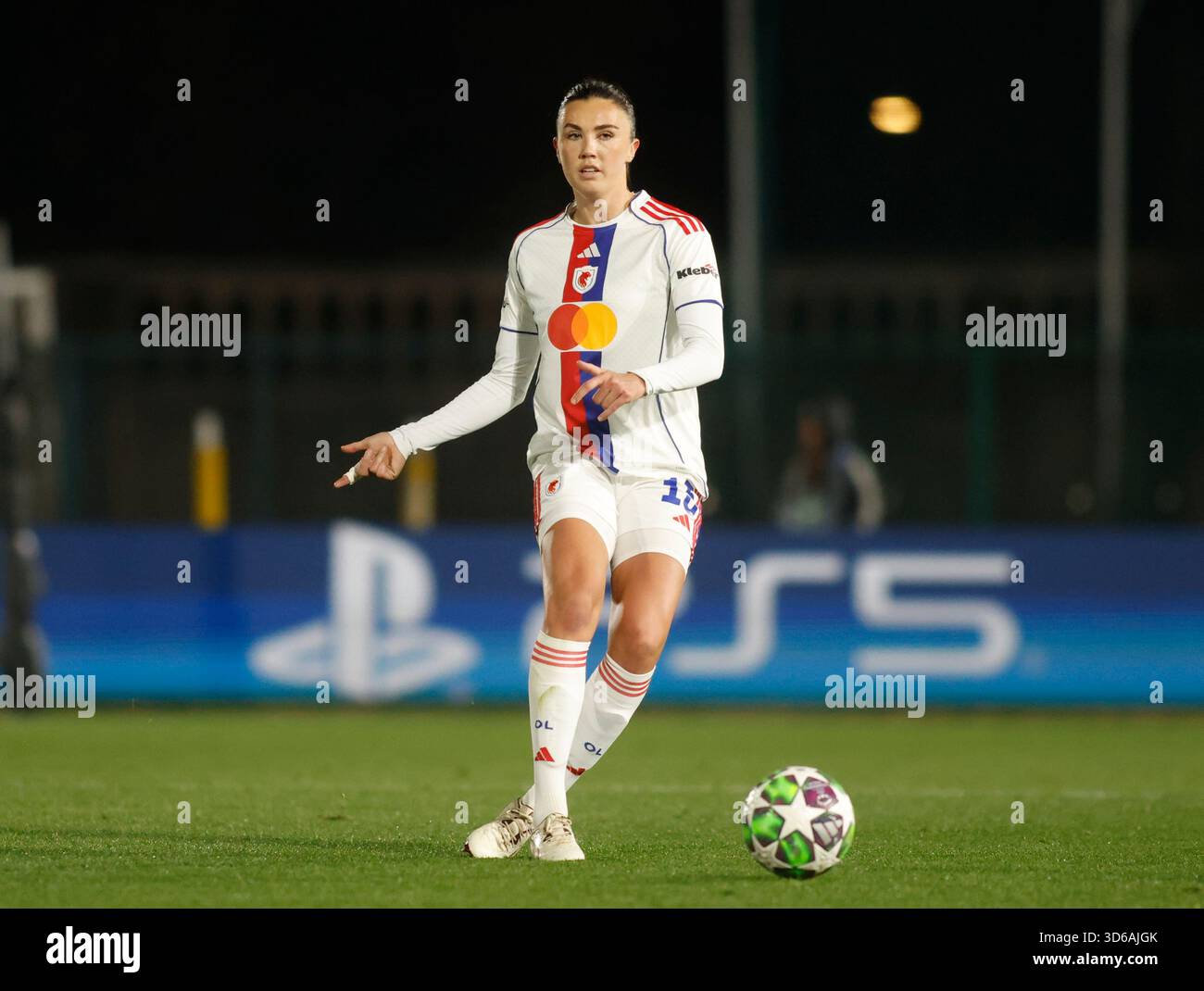 Alice Sombath of OL Lyonnes during the UEFA Women's Champions League ...