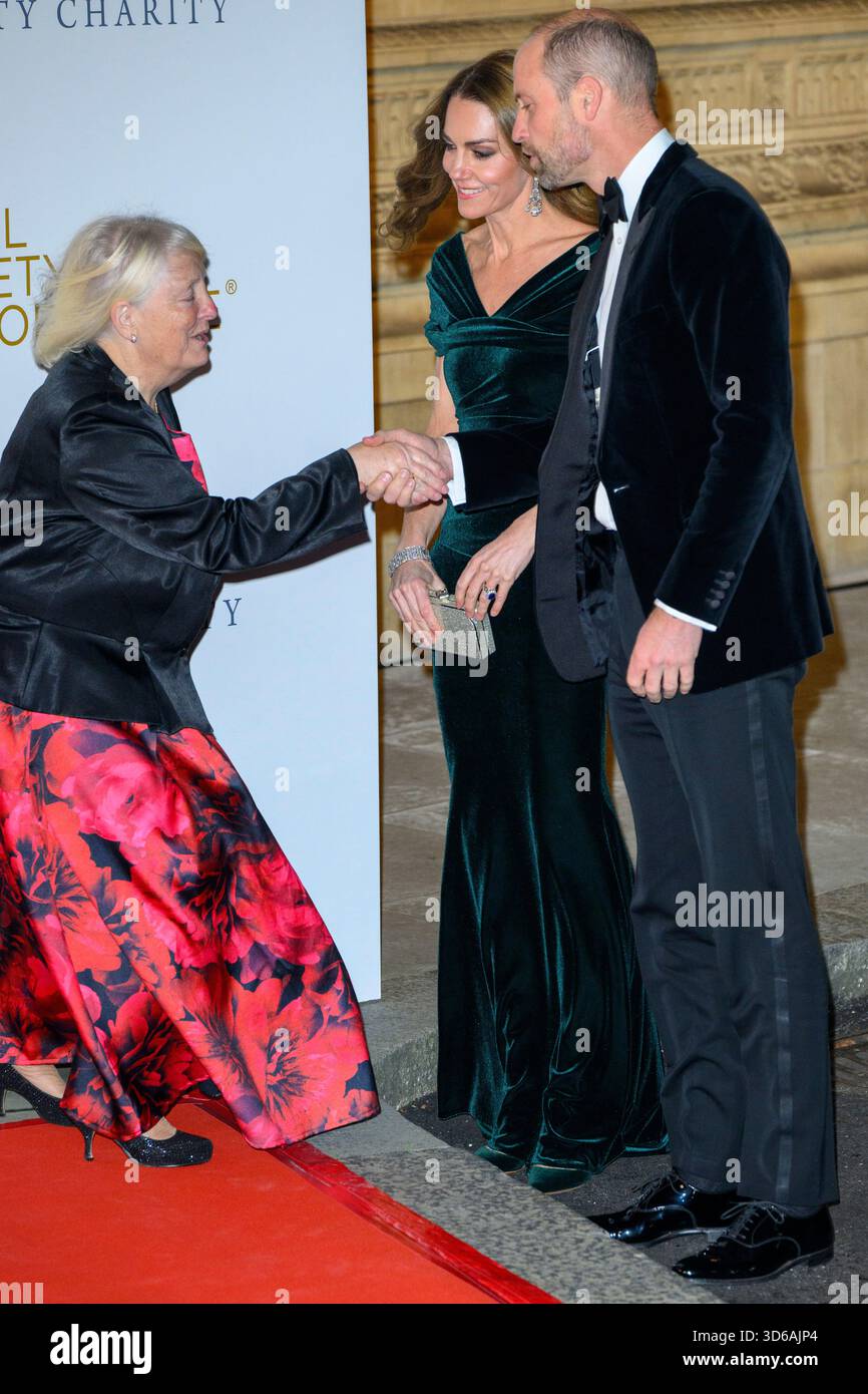 19/11/2025. London, UK HRH the Princess of Wales and HRH The Prince Of ...