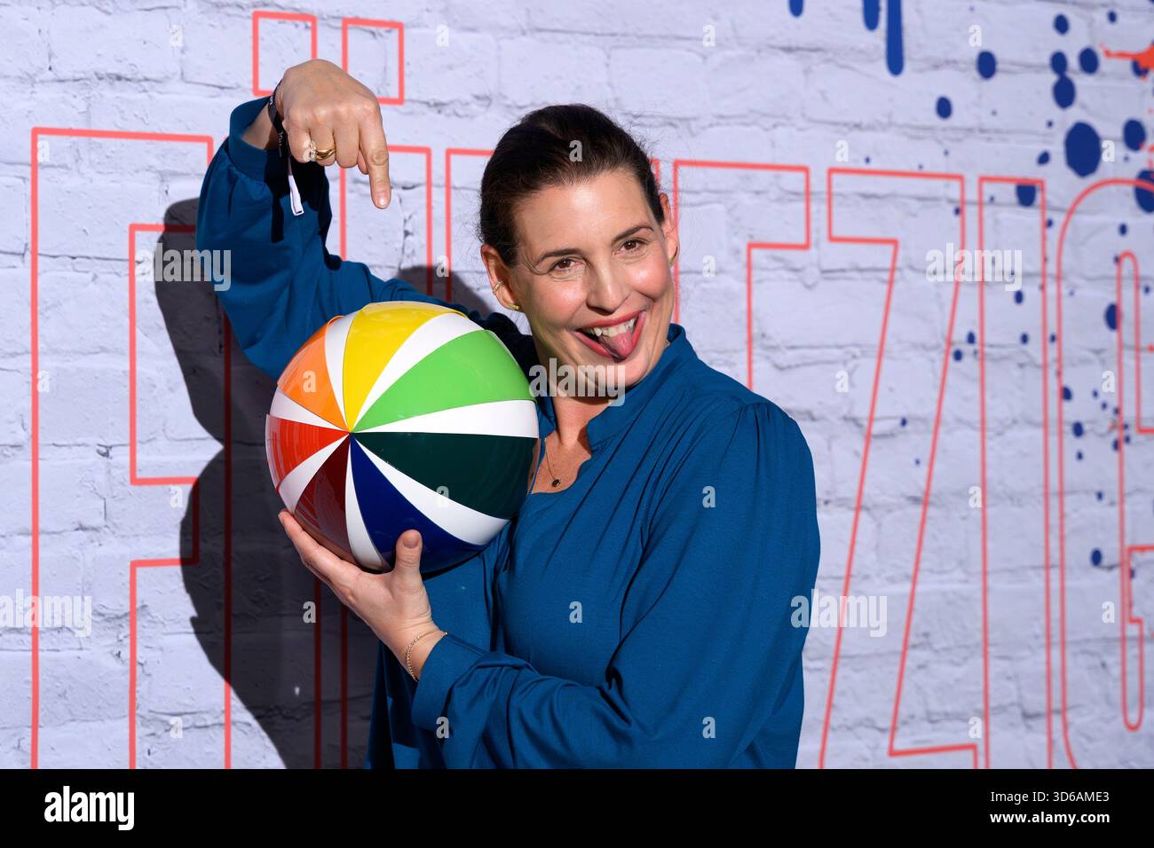Actress Elena Uhlig at the screening of the Joyn series 'Frier und ...