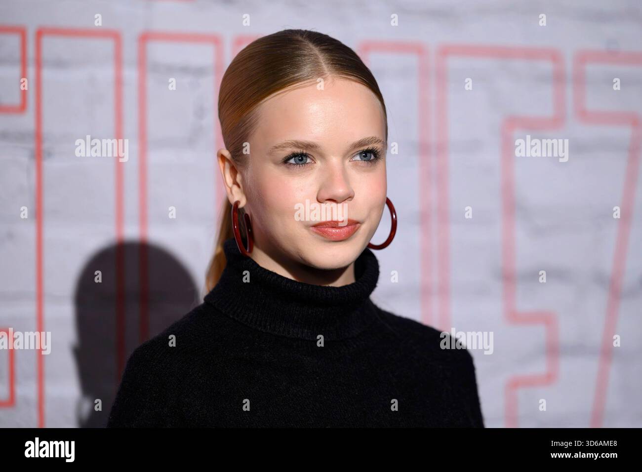 Actress Maria Matschke Engel at the screening of the Joyn series 'Frier ...
