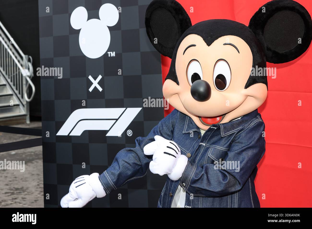 November 19, 2025: Mickey Mouse poses for a photo during the Community ...