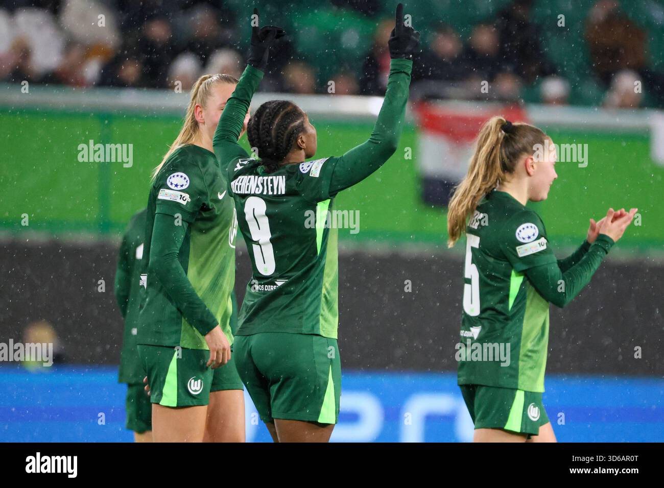 Wolfsburg, Germany November 19, 2025: Champions League - Women - 2025 / ...