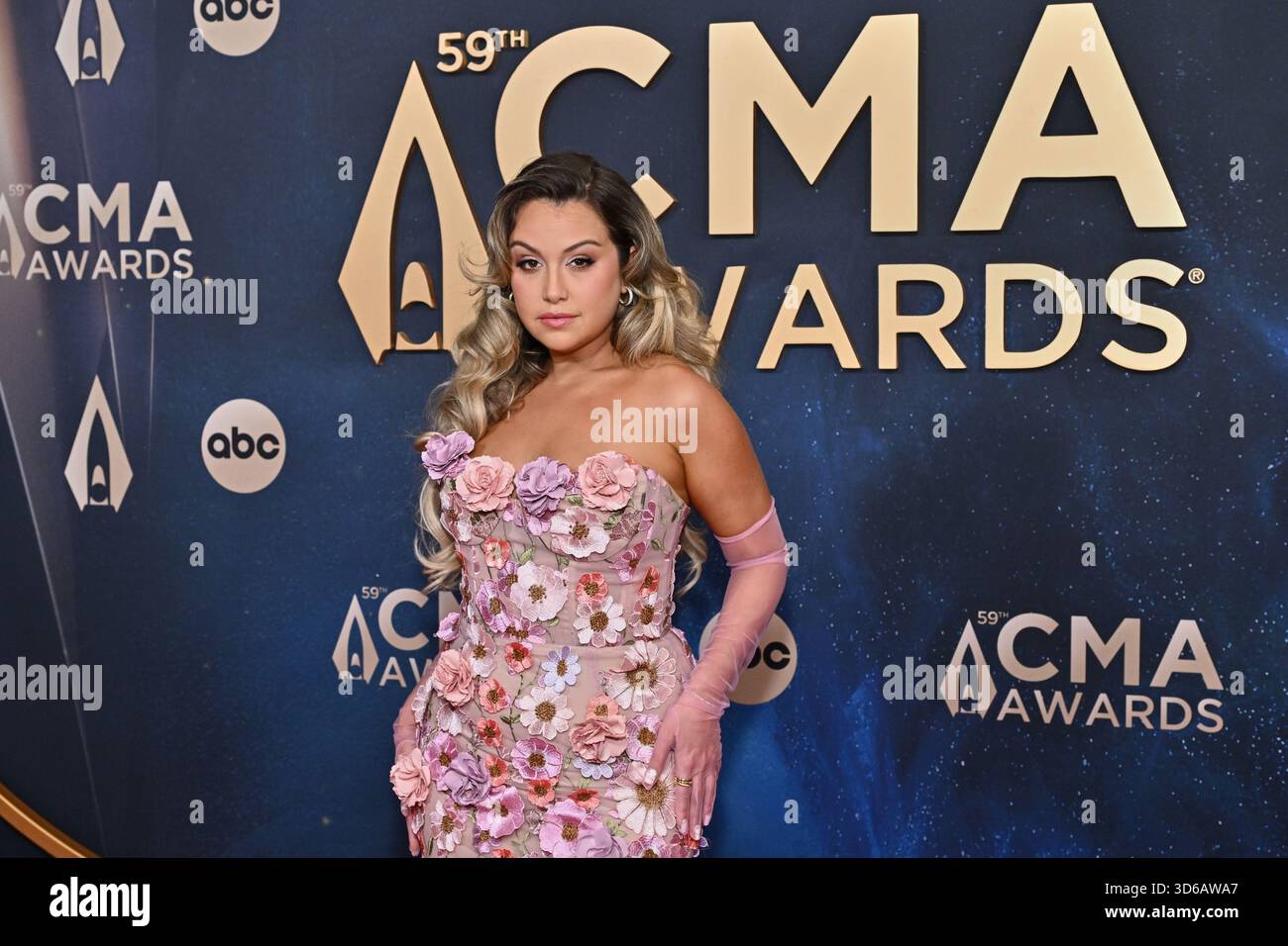 Alexandra Kay arrives at the 59th Annual Country Music Association ...