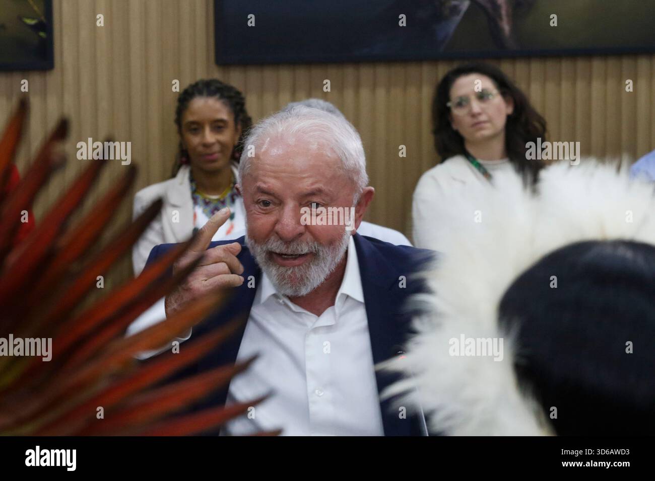 BELéM, PA - 19.11.2025: COP 30 LULA REúNE COM INDíGENAS - President ...