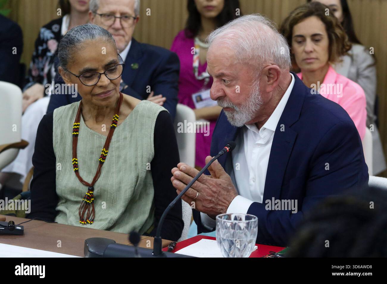 BELéM, PA - 19.11.2025: COP 30 LULA REúNE COM INDíGENAS - President ...