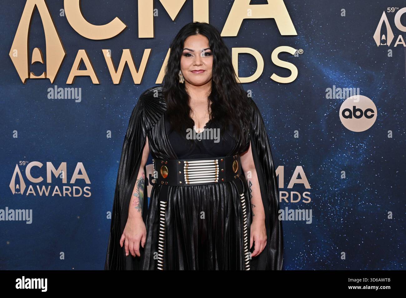 Jade Turner arrives at the 59th Annual Country Music Association Awards ...
