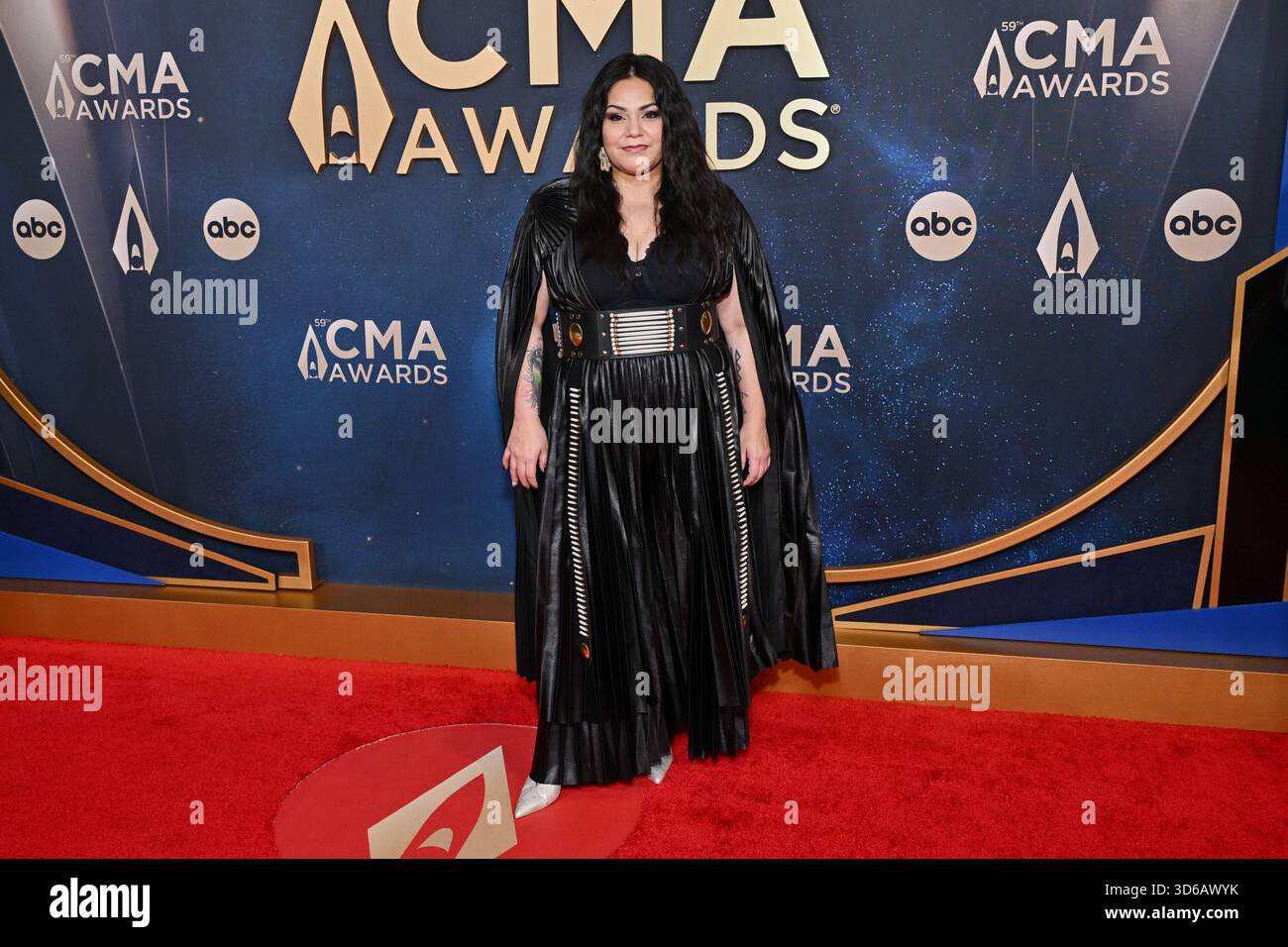 Jade Turner arrives at the 59th Annual Country Music Association Awards ...
