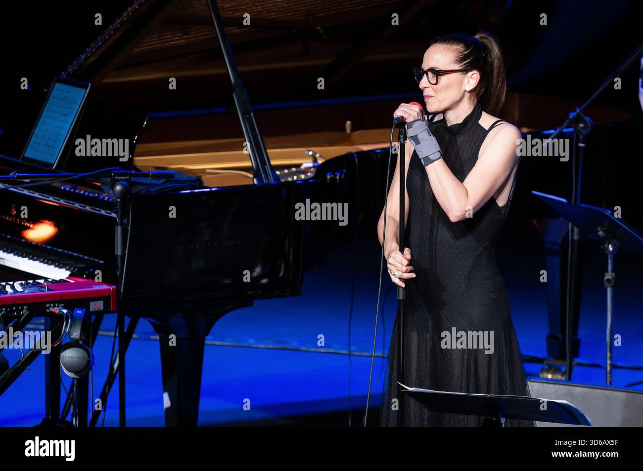 Leonor Watling performs during the JAZZMADRID concert at the Fernanda ...
