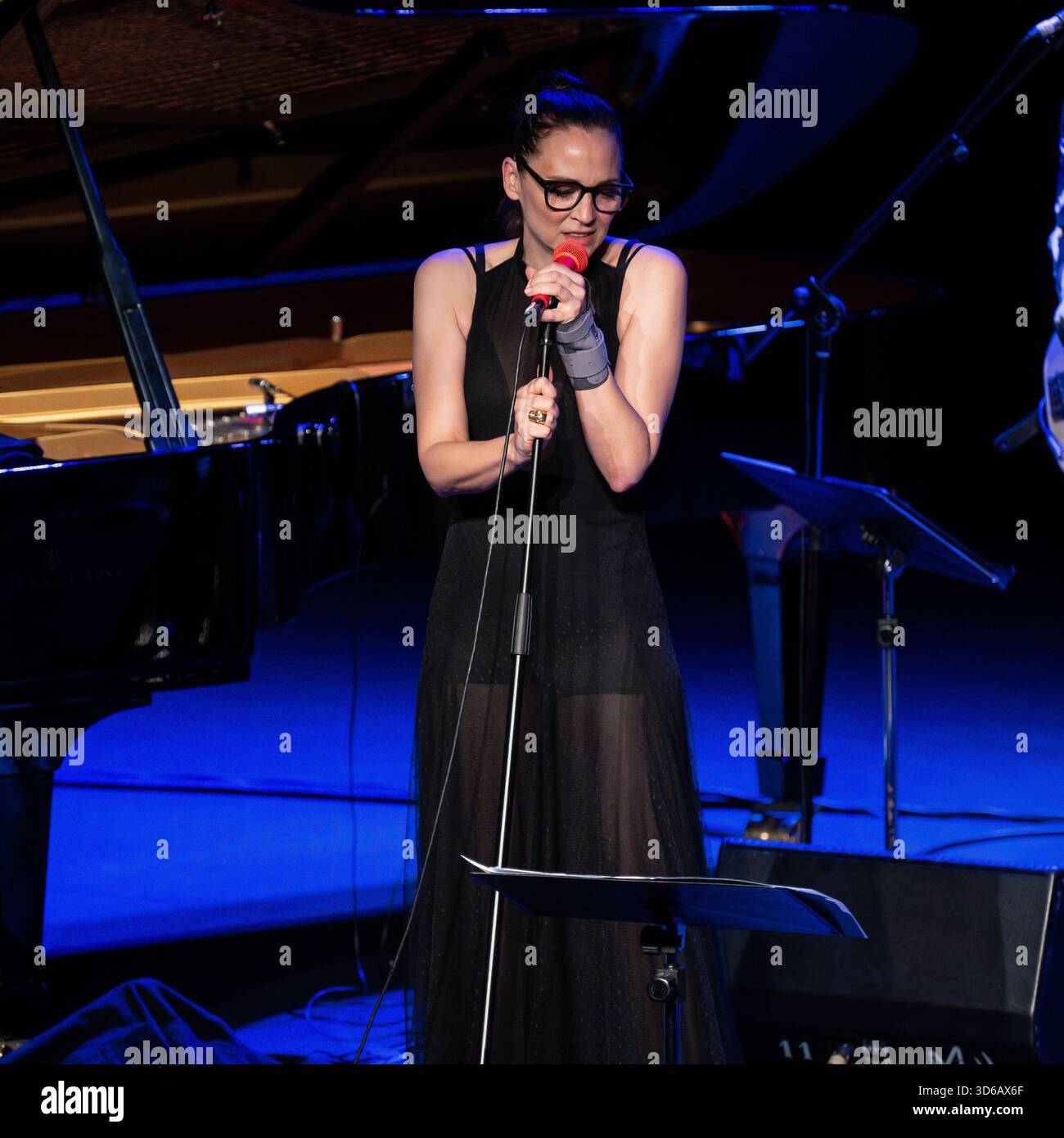 Leonor Watling performs during the JAZZMADRID concert at the Fernanda ...