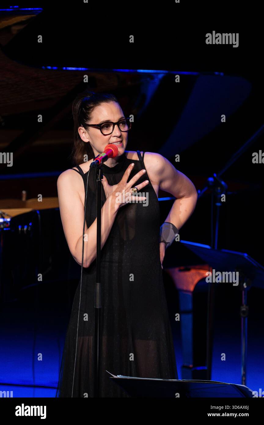 Leonor Watling performs during the JAZZMADRID concert at the Fernanda ...