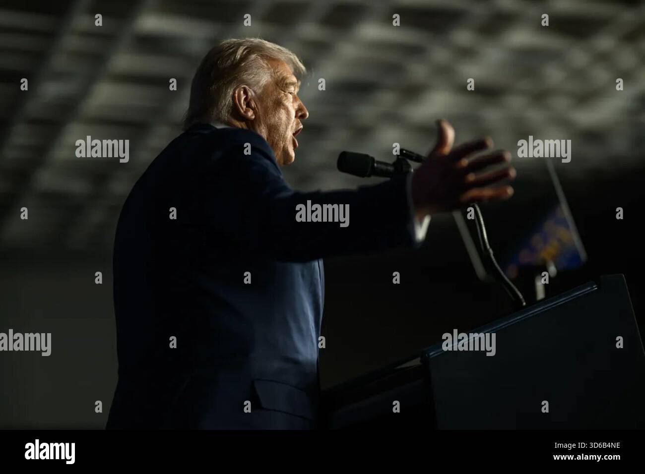 President Donald J. Trump delivers remarks at the McDonald’s Impact ...