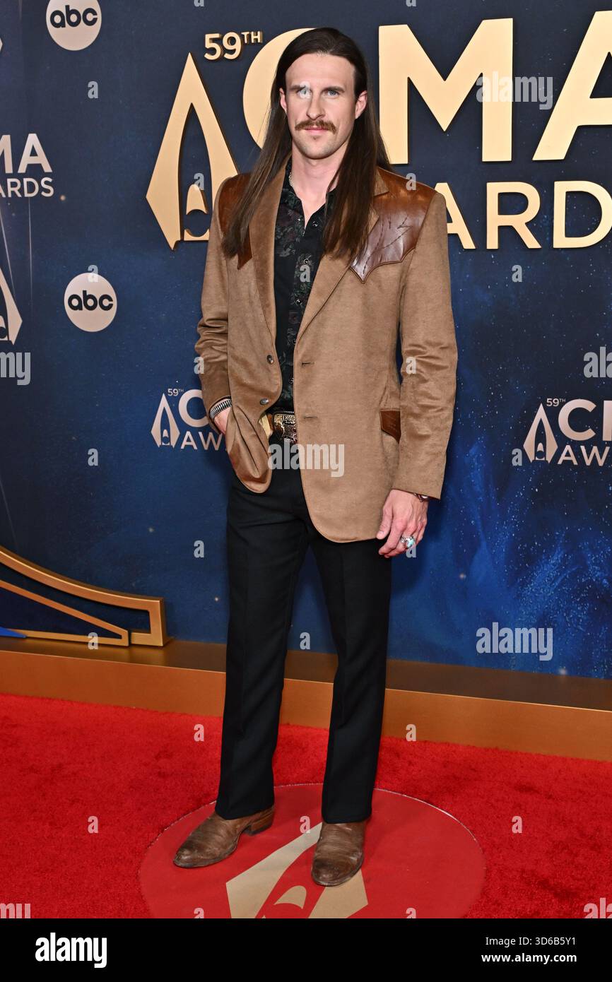 John Morgan arrives at the 59th Annual Country Music Association Awards ...