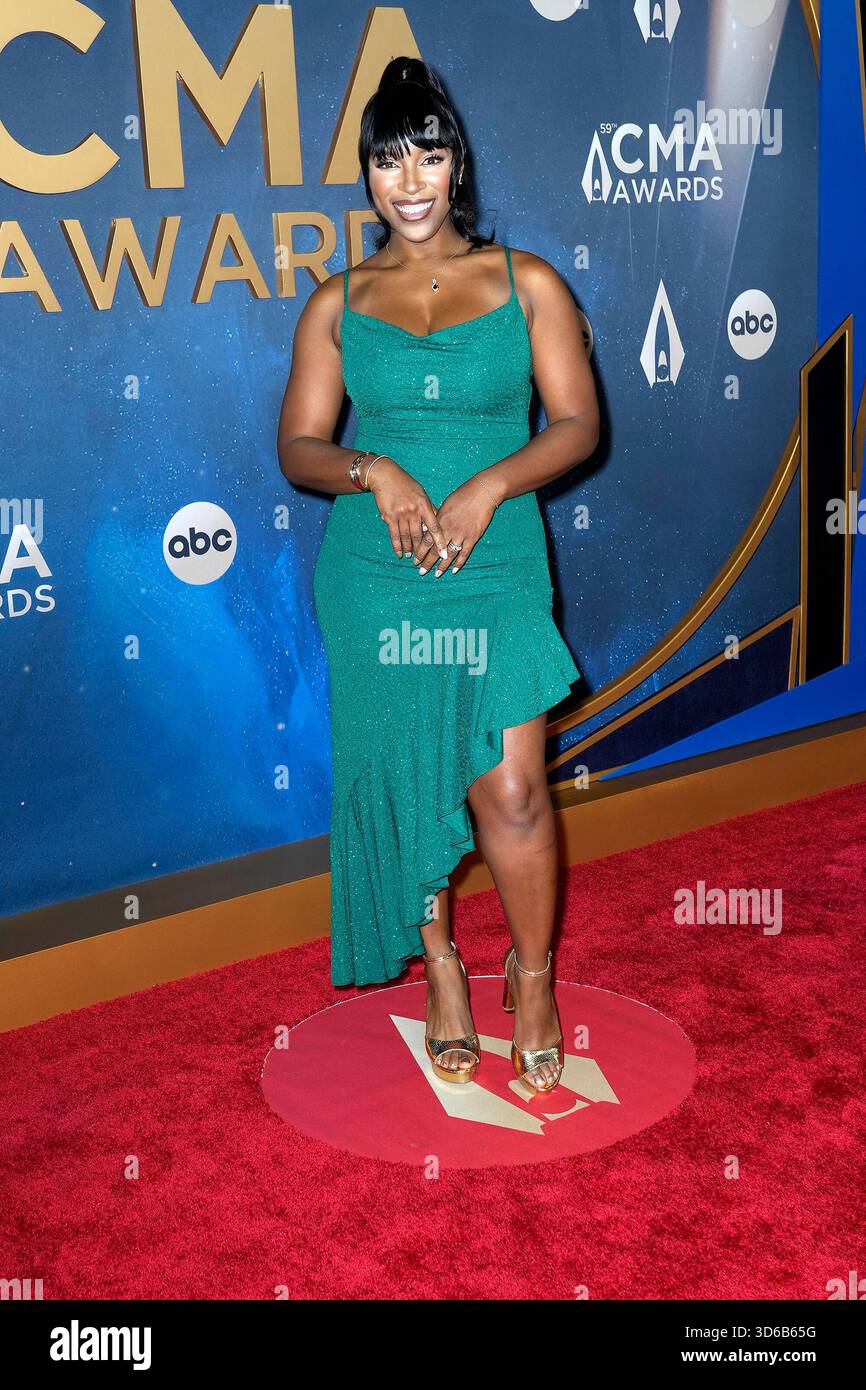 19 November 2025 - Nashville, Tennessee - Janine Rubenstein. 59th CMA ...