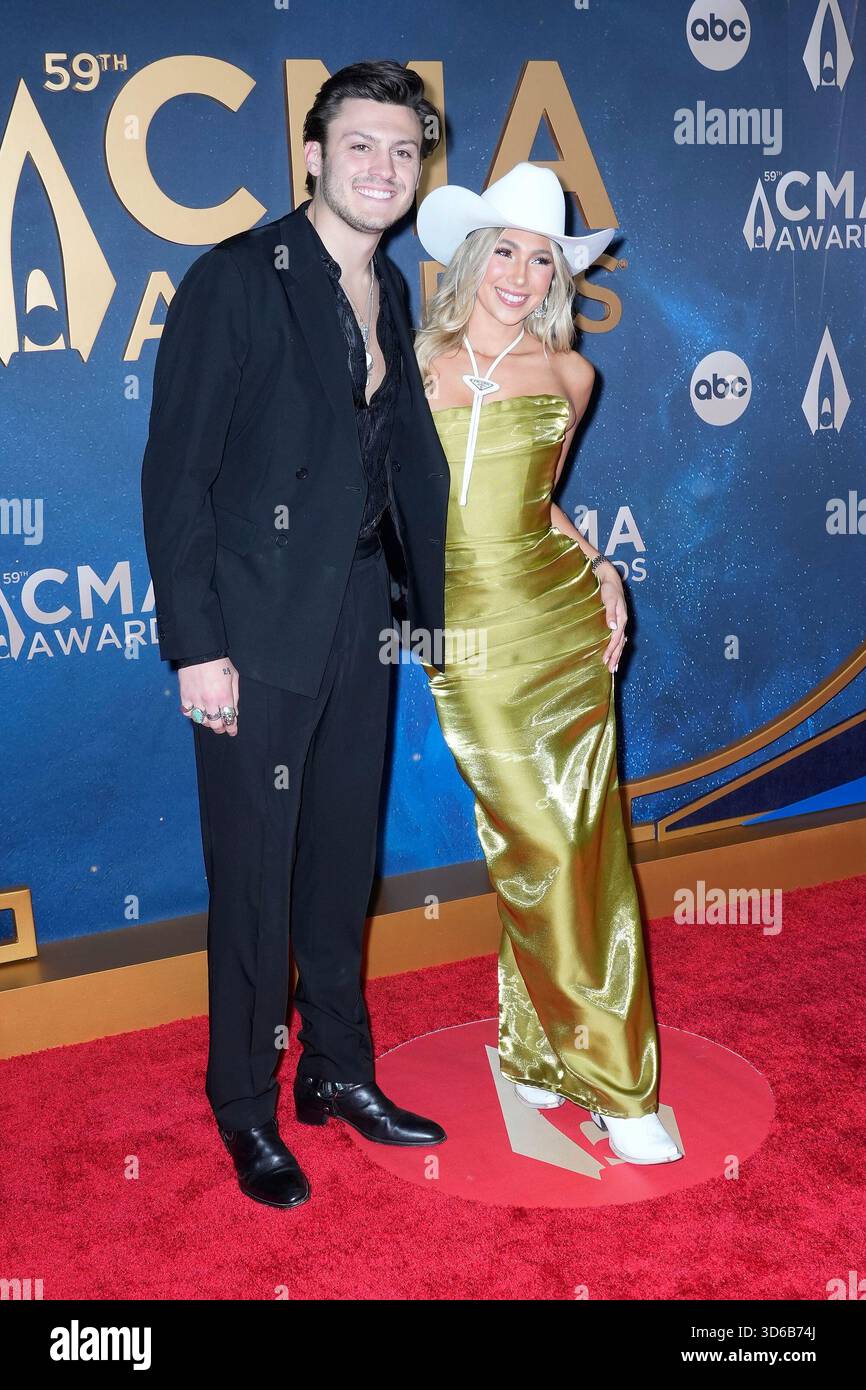 19 November 2025 - Nashville, Tennessee - Bella Hudson. 59th CMA Awards ...