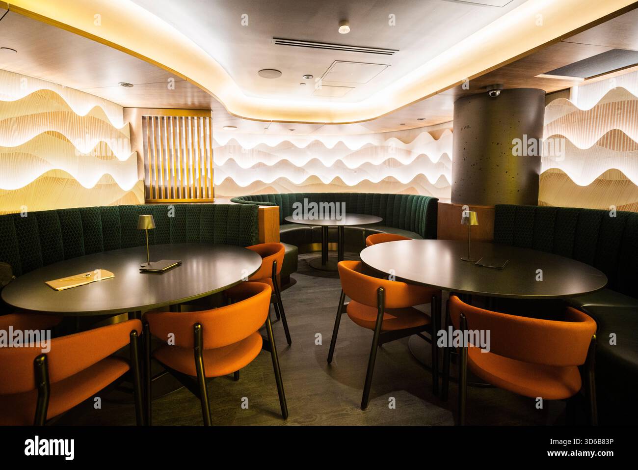 TD Lounge dining area at TD Coliseum, the revamped arena project by Oak ...