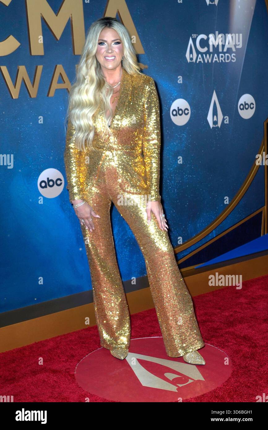 19 November 2025 - Nashville, Tennessee - Lauren Stafford Webb. 59th ...