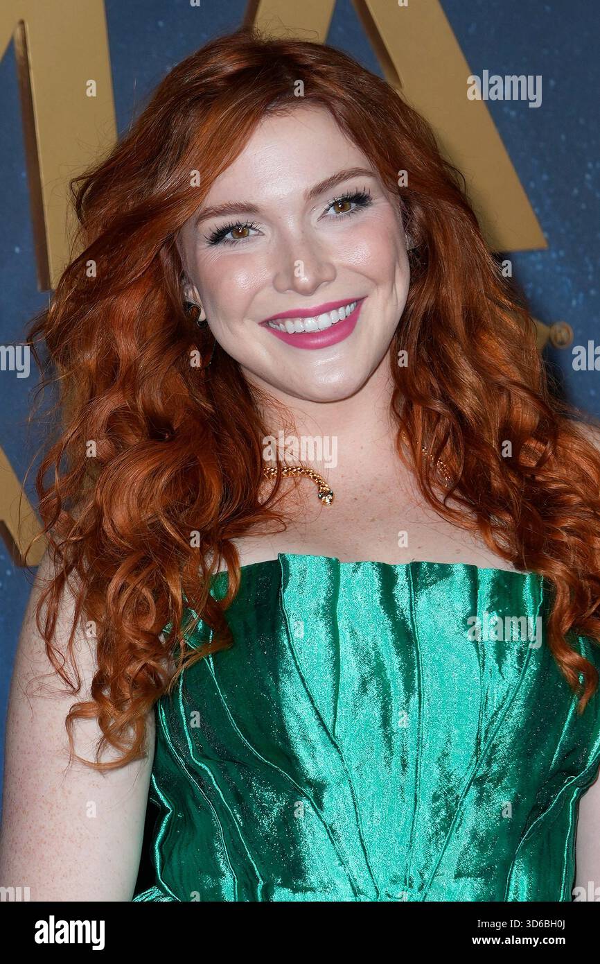 19 November 2025 - Nashville, Tennessee - Caylee Hammack. 59th CMA ...