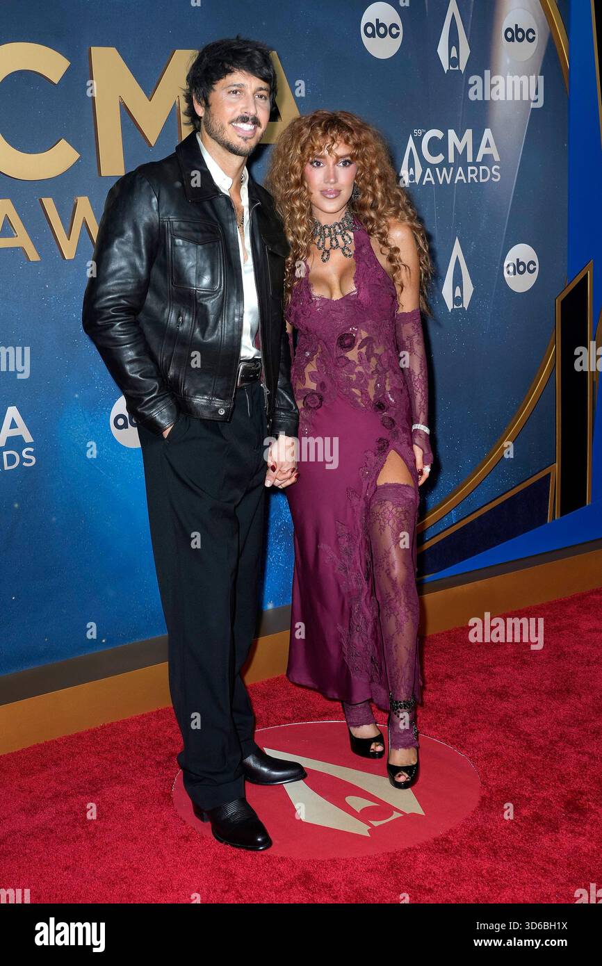 19 November 2025 - Nashville, Tennessee - Laci Kaye Booth. 59th CMA ...