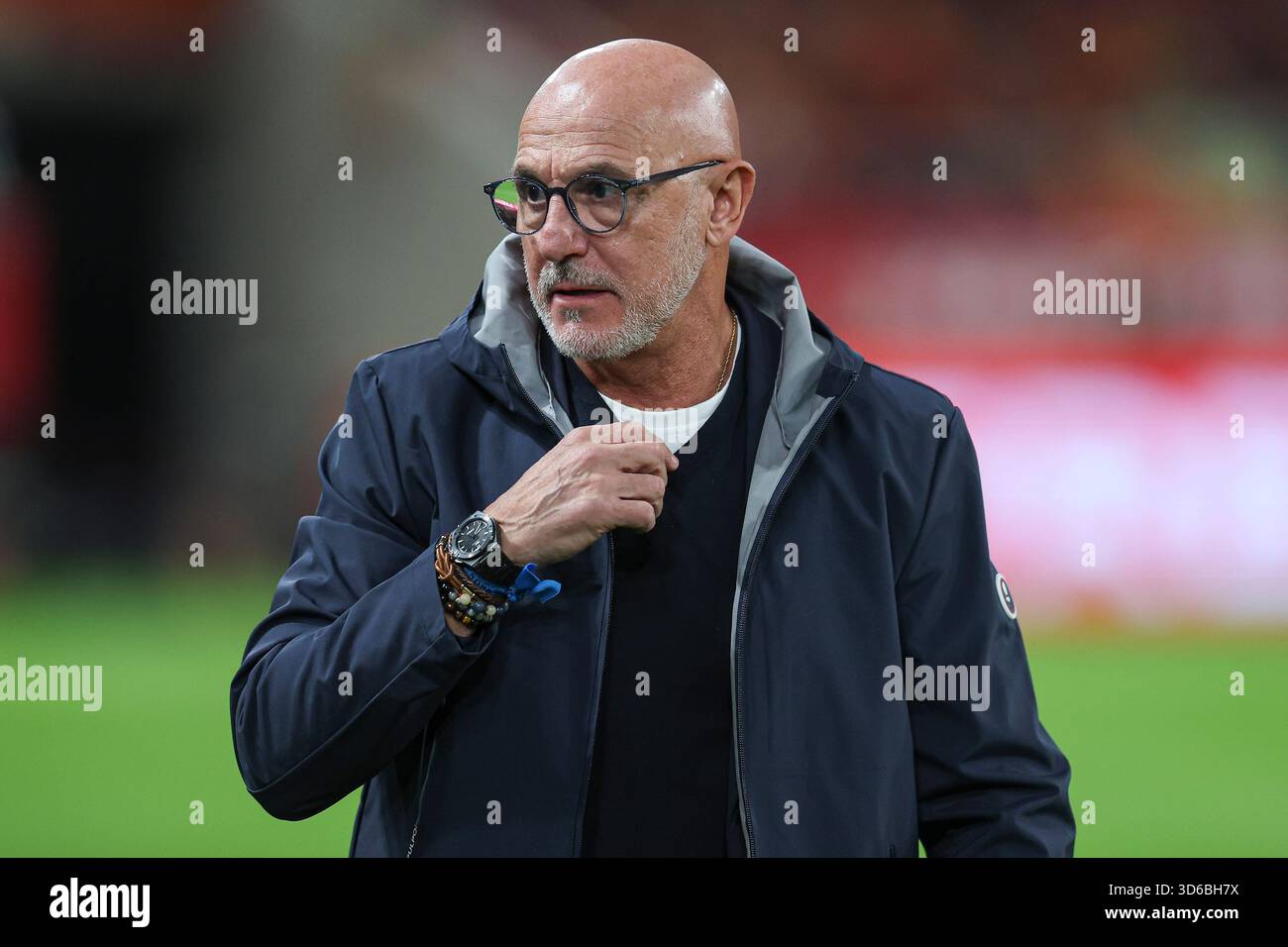 Spain head coach Luis de la Fuente during the FIFA World Cup 2026 ...