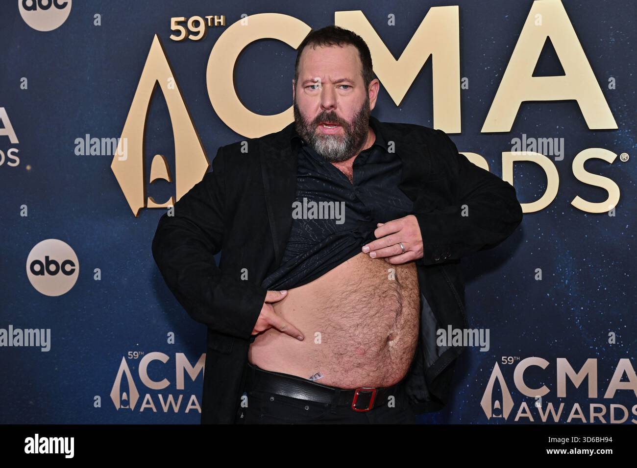 Bert Kreischer arrives at the 59th Annual Country Music Association ...