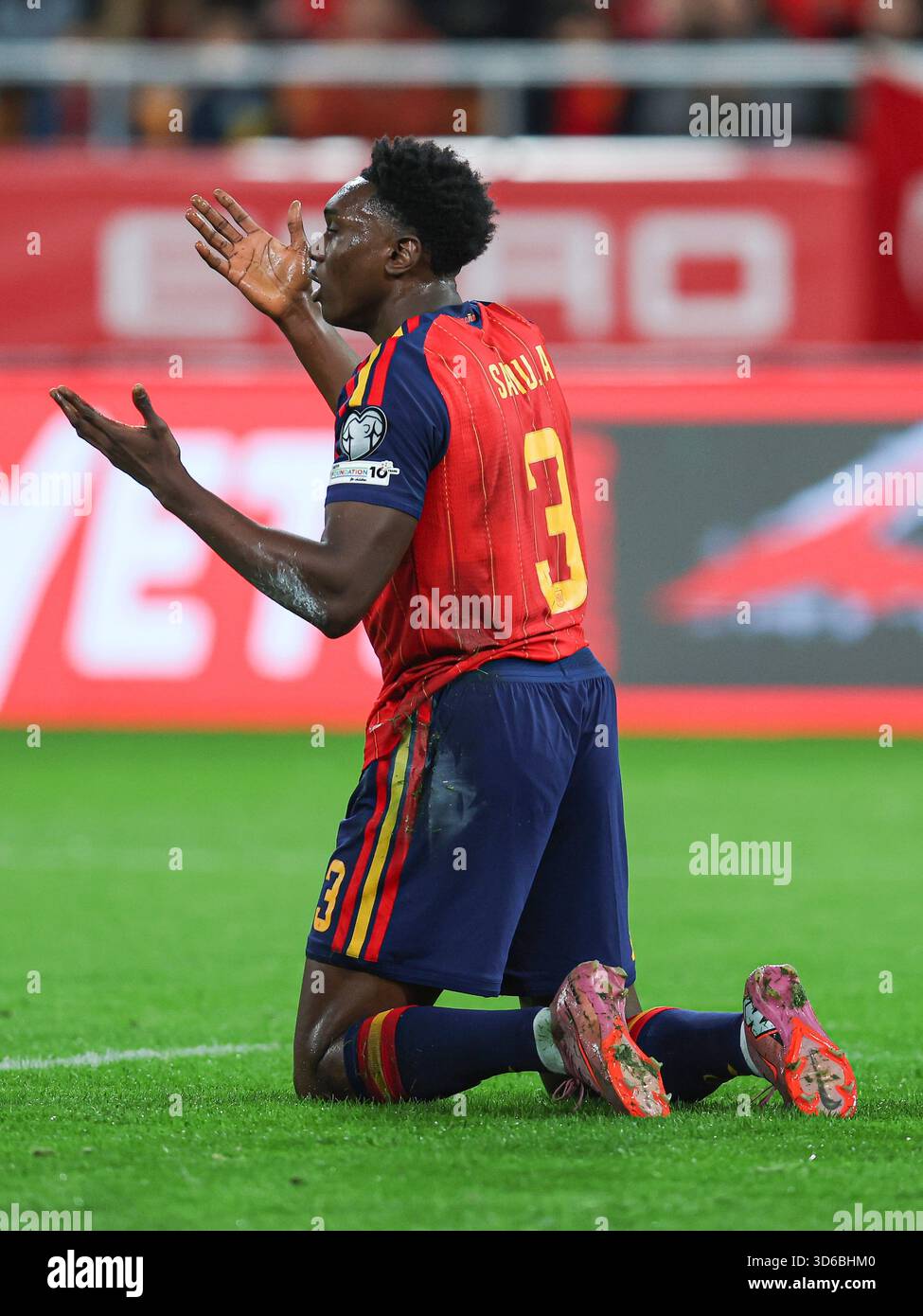 Samu Aghehowa of Spain during the FIFA World Cup 2026 Qualifiying match ...