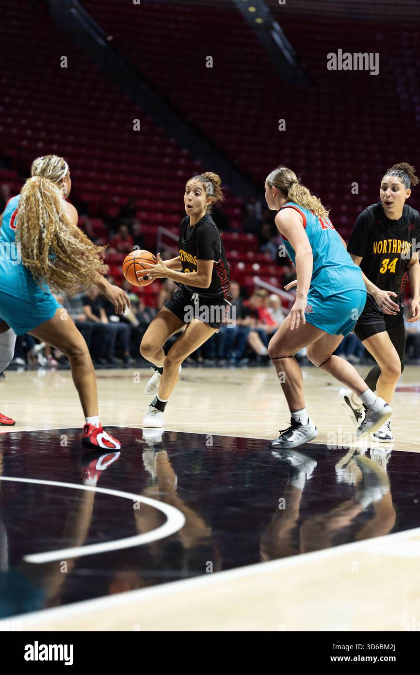 SAN DIEGO, CA - NOVEMBER 12: California State University Northridge ...