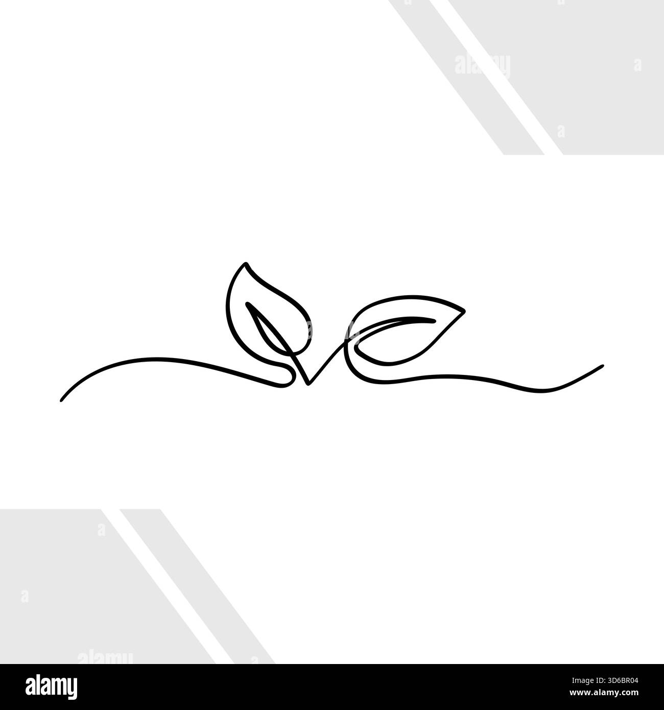 Leaves banners Black and White Stock Photos & Images - Alamy