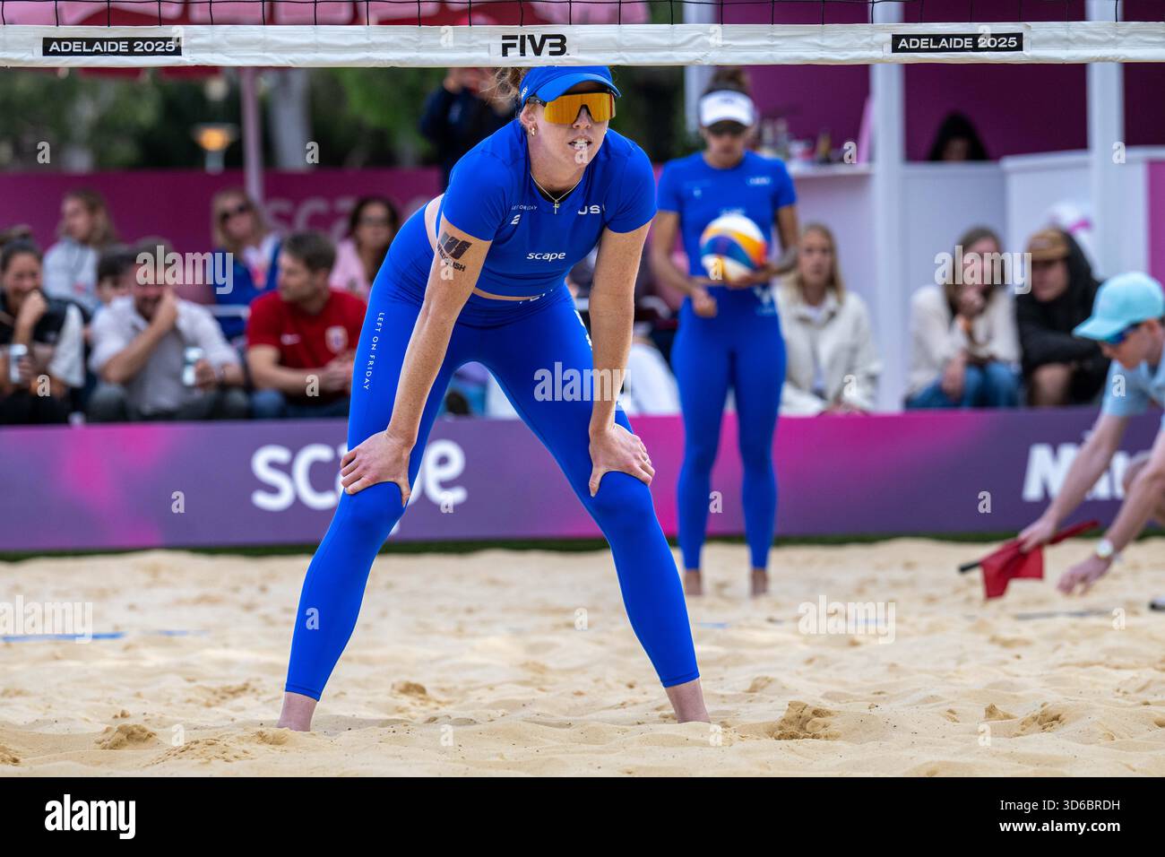 ADELAIDE, AUSTRALIA - NOVEMBER 19: Kelly Cheng (Player 2 - USA) during ...