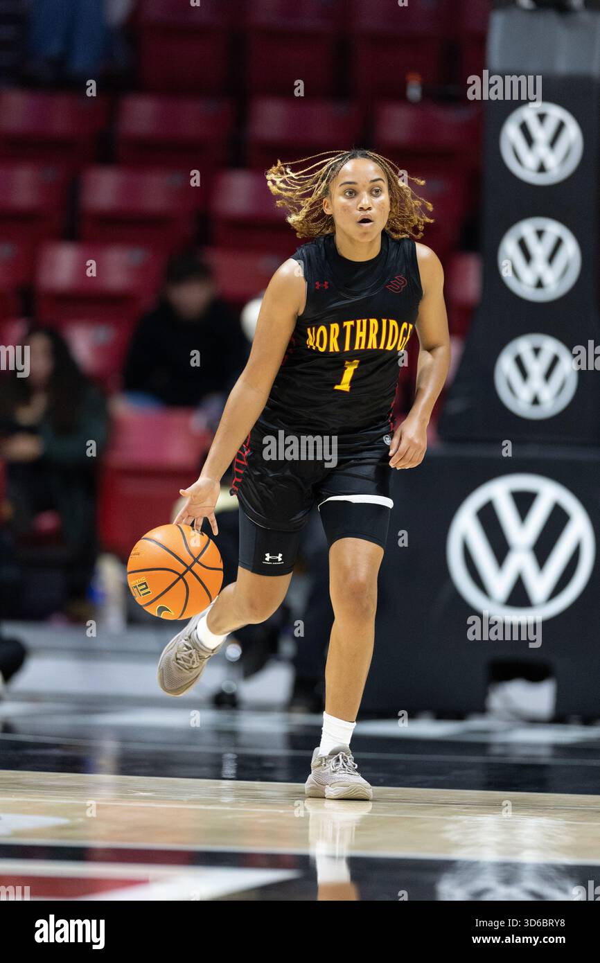 SAN DIEGO, CA - NOVEMBER 12: California State University Northridge ...