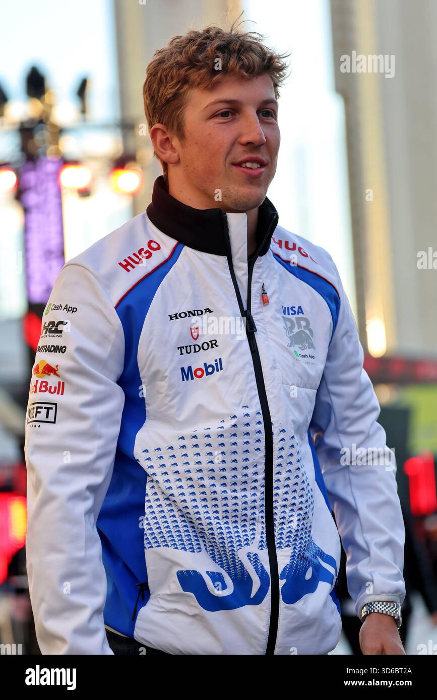 Liam Lawson (NZL) Racing Bulls. 19.11.2025. Formula 1 World ...