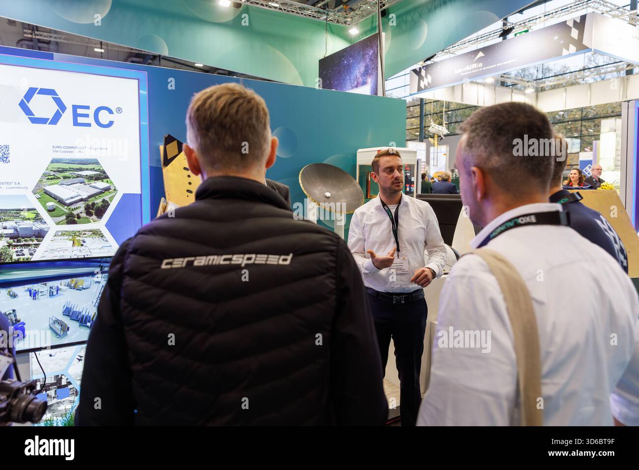Space Tech Expo Europe 2025, showcasing aerospace, satellite, defence and space technology ...