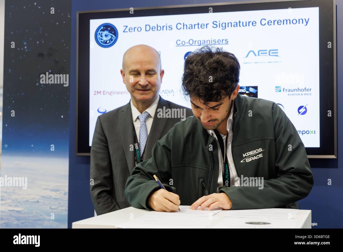 Representatives from more than 15 international space companies attend ...
