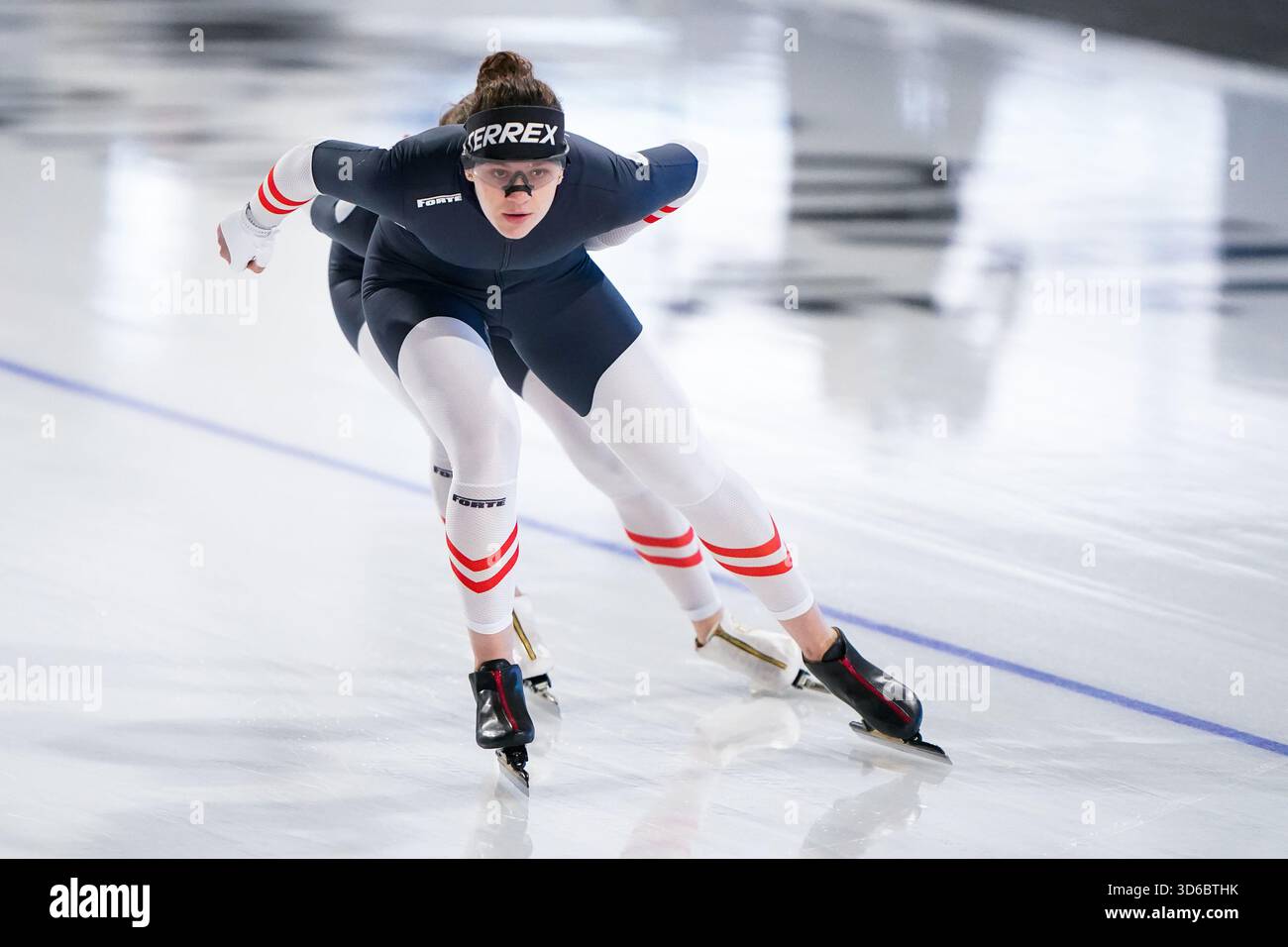 CALGARY, CANADA - NOVEMBER 19: Anna Molnar of Austria during a training ...