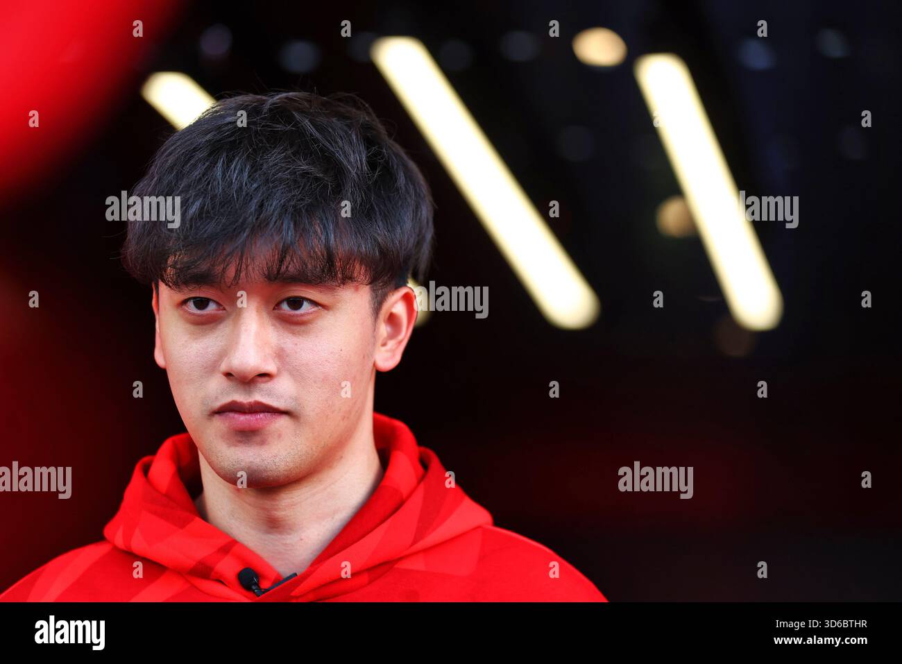 Zhou Guanyu (CHN) Ferrari Reserve Driver. 19.11.2025. Formula 1 World ...