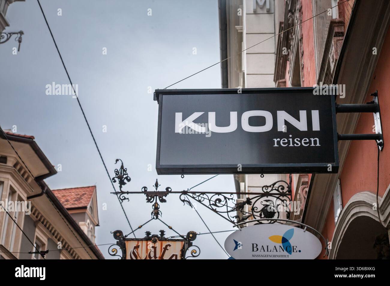 Kuoni reisen sign hi-res stock photography and images - Alamy