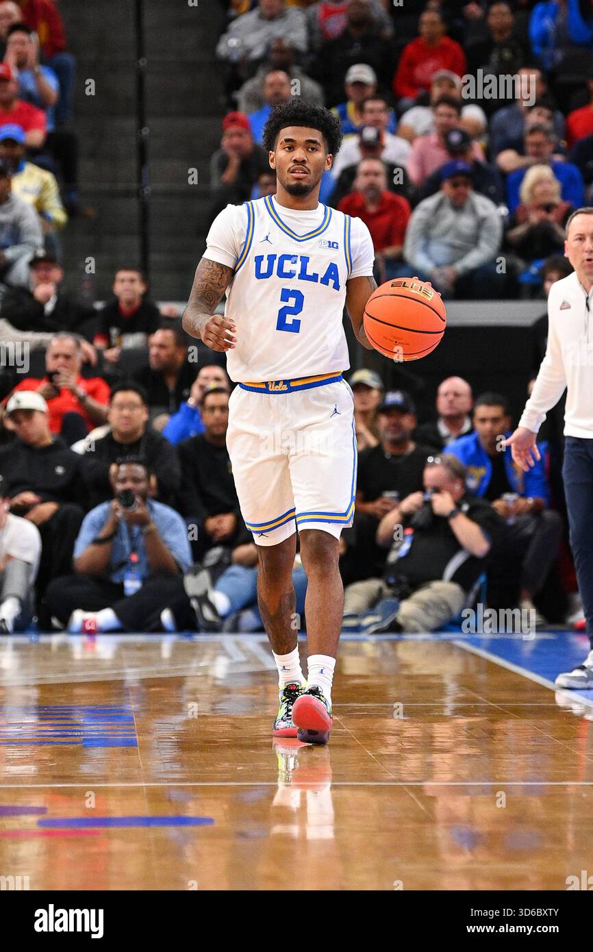 INGLEWOOD, CA - NOVEMBER 14: UCLA Bruins guard Donovan Dent (2 ...